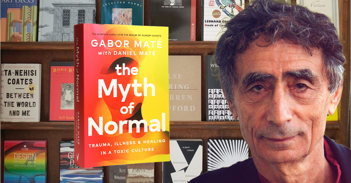Dr Gabor Maté sheds light on life's hidden trauma in his book, The Myth ...